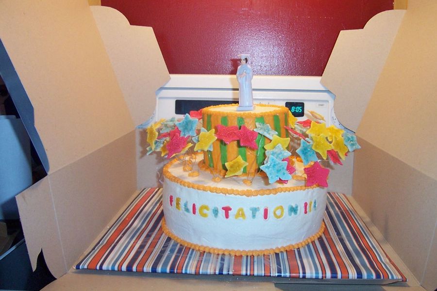 6Th Grade Graduation Cake - CakeCentral.com