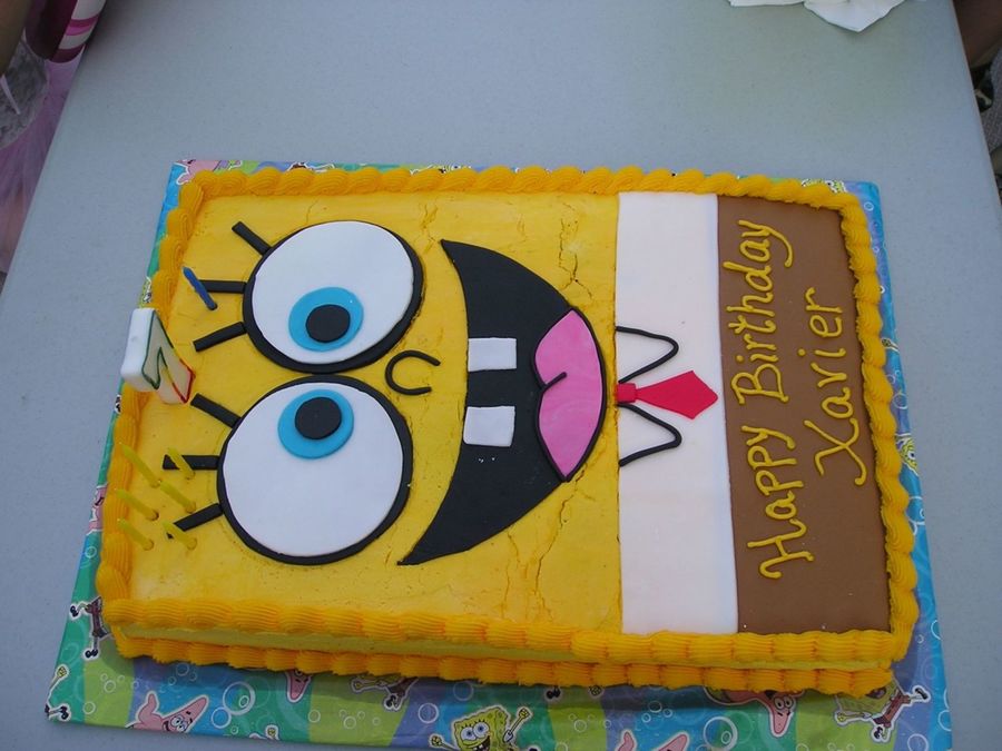 Spongebob Squarepants - CakeCentral.com