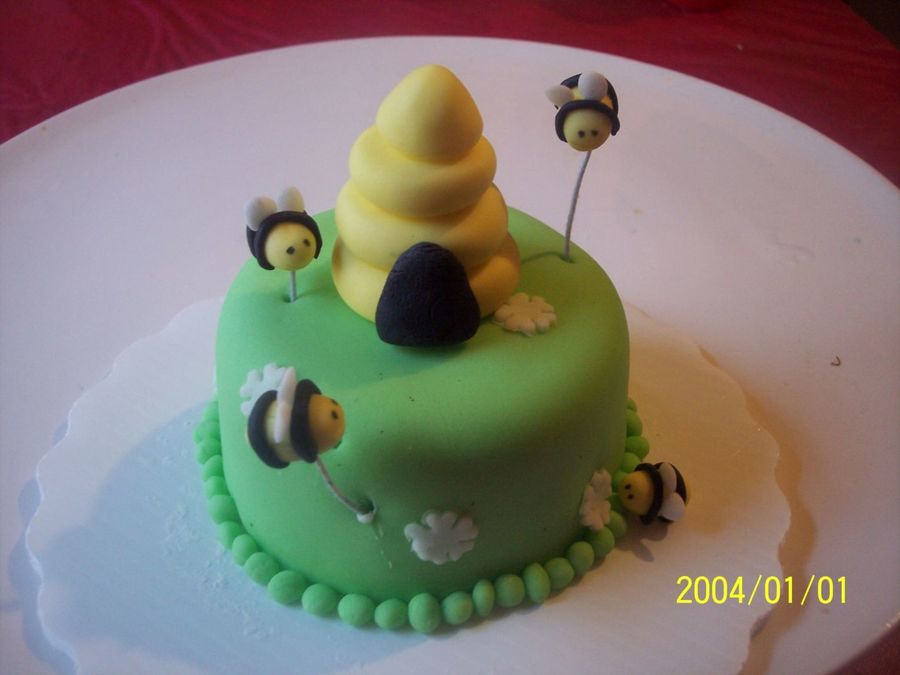 Beehive Minicake - CakeCentral.com