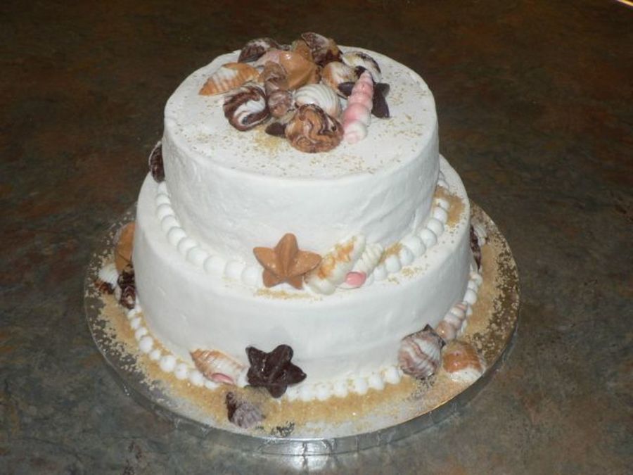 Seashell Cake - CakeCentral.com