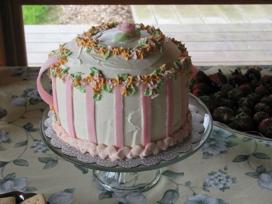 Teapot Cake - CakeCentral.com
