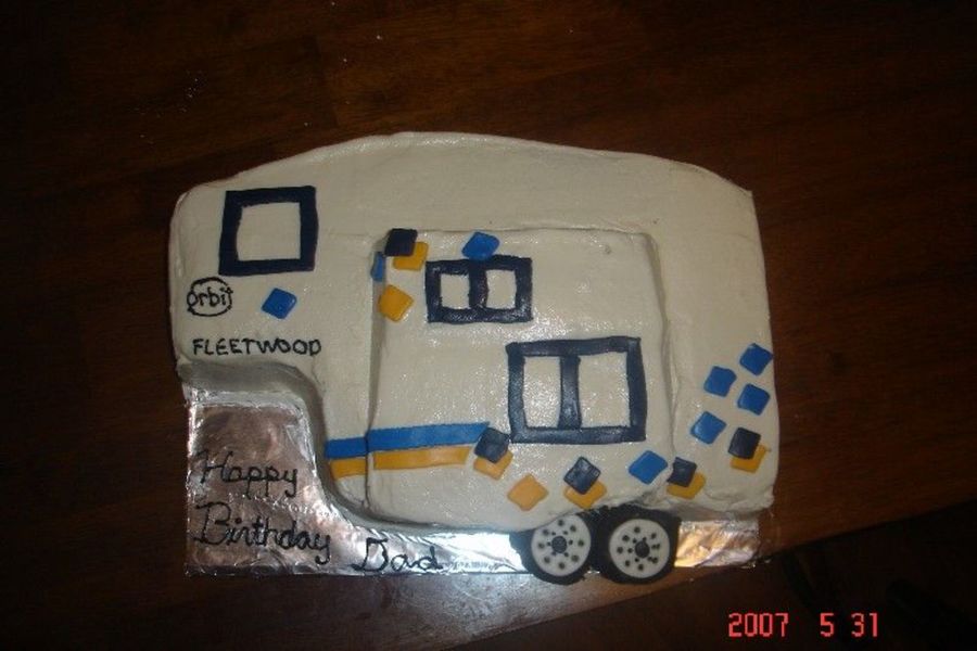 5Th Wheel Camper - CakeCentral.com