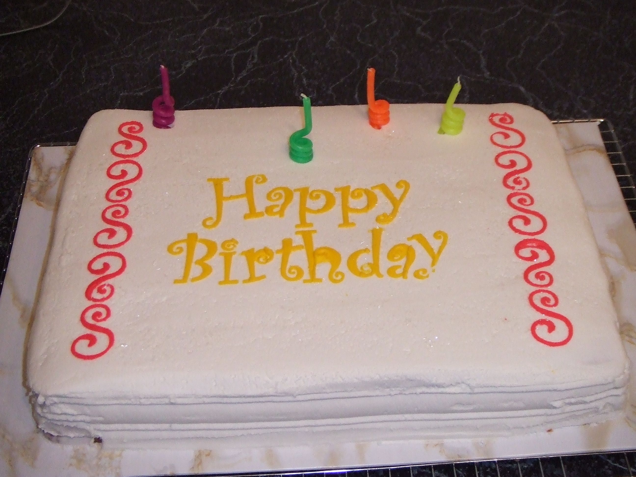 Co-Worker Bd Cake - CakeCentral.com