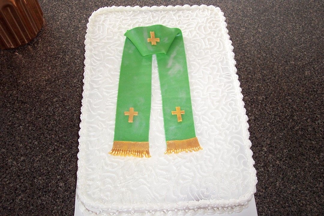 Priest Anniversary Cake - CakeCentral.com