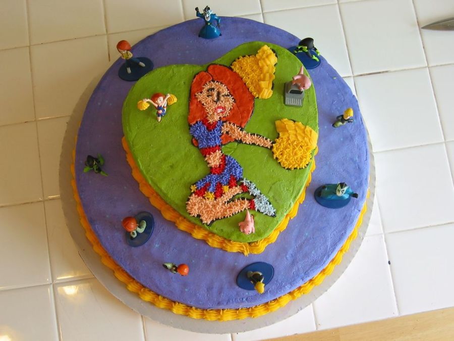 Kim Possible Birthday Cake - CakeCentral.com