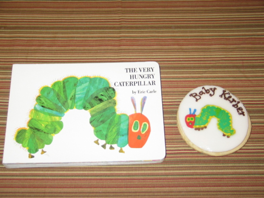 Eric Carle Baby Shower Cookies - CakeCentral.com