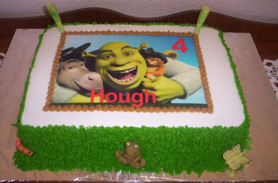 Shrek Cake - CakeCentral.com
