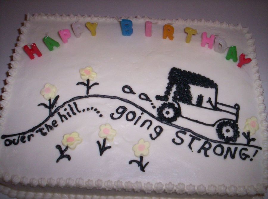 60Th Birthday Cake - CakeCentral.com