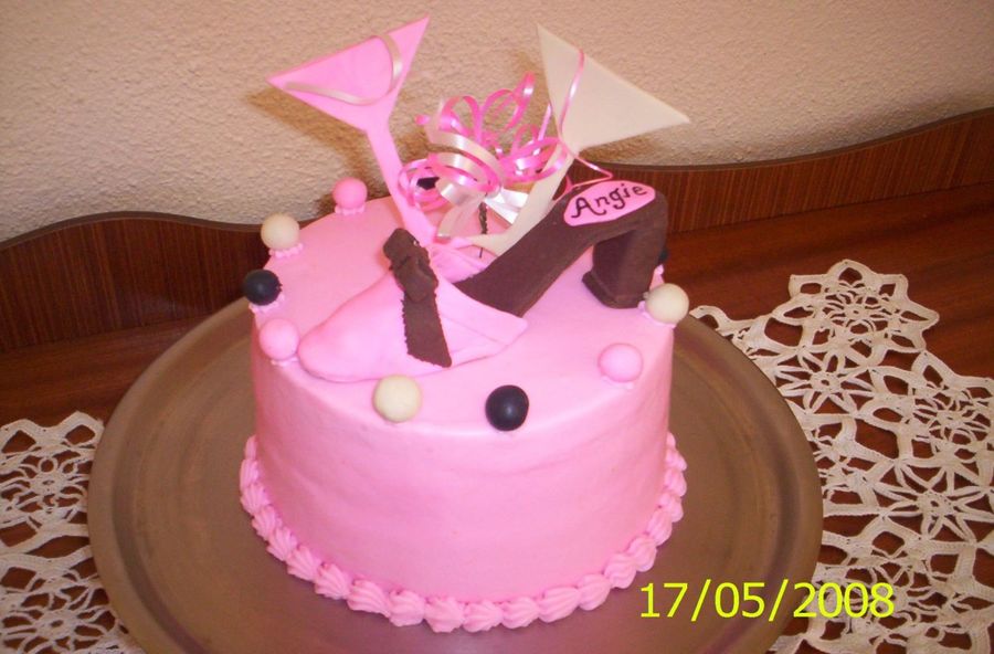 Angie's Birthday Cake - CakeCentral.com