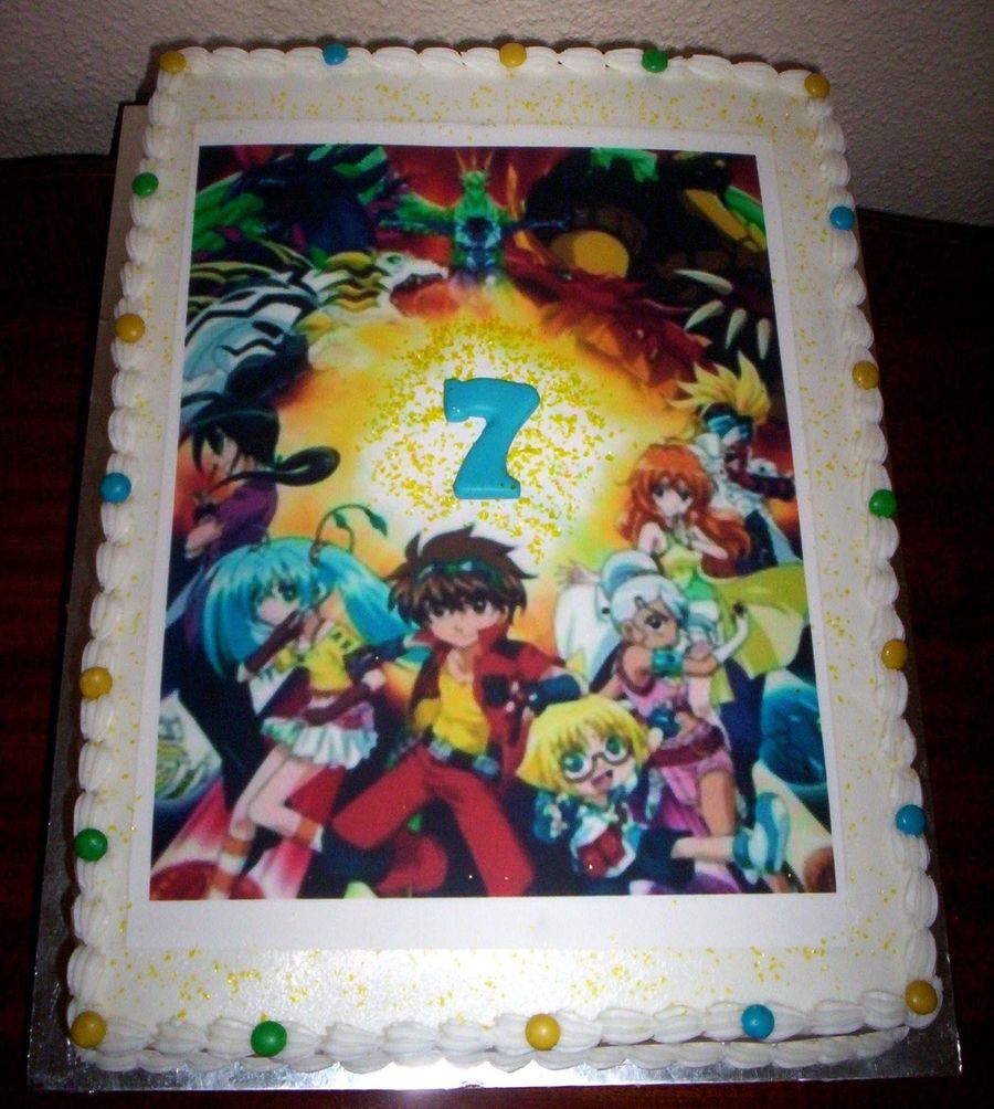Bakugan Birthday Cake - CakeCentral.com