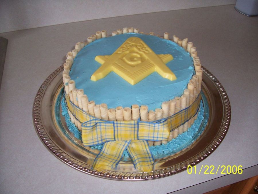 Masonic Birthday Cake - CakeCentral.com