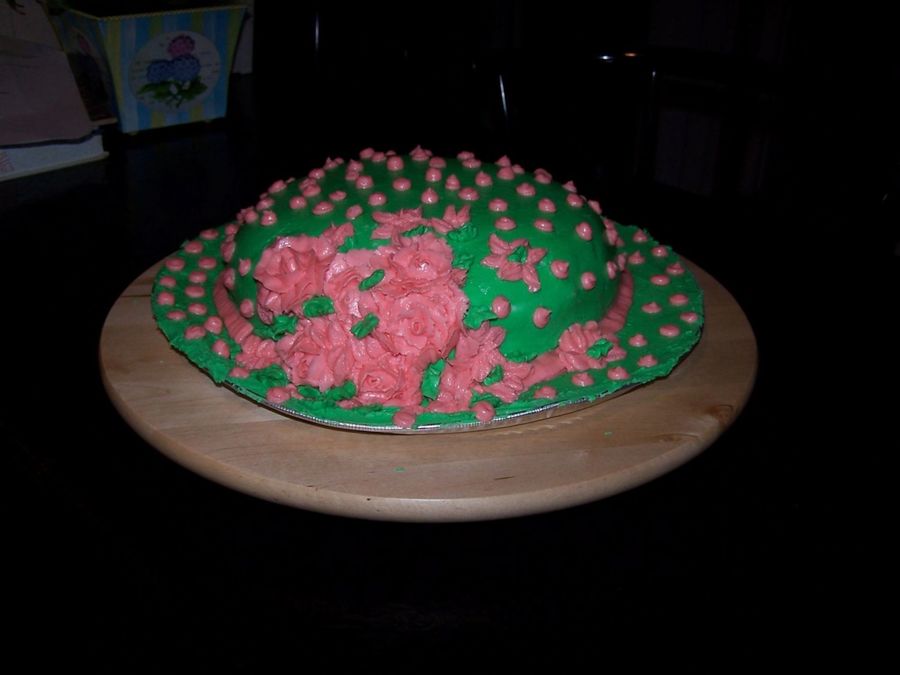 Easter Bonnet Cake - CakeCentral.com