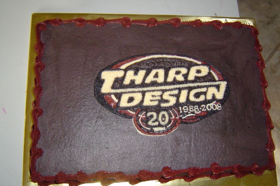 Tharp Design Logo - CakeCentral.com