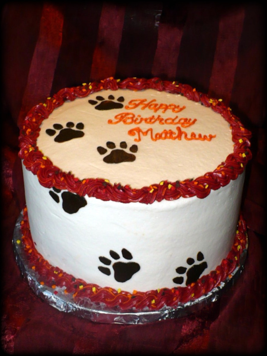 Paw Prints - CakeCentral.com