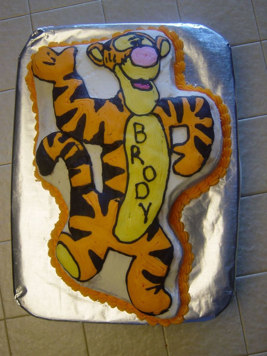 Tigger Fbct Cake - CakeCentral.com