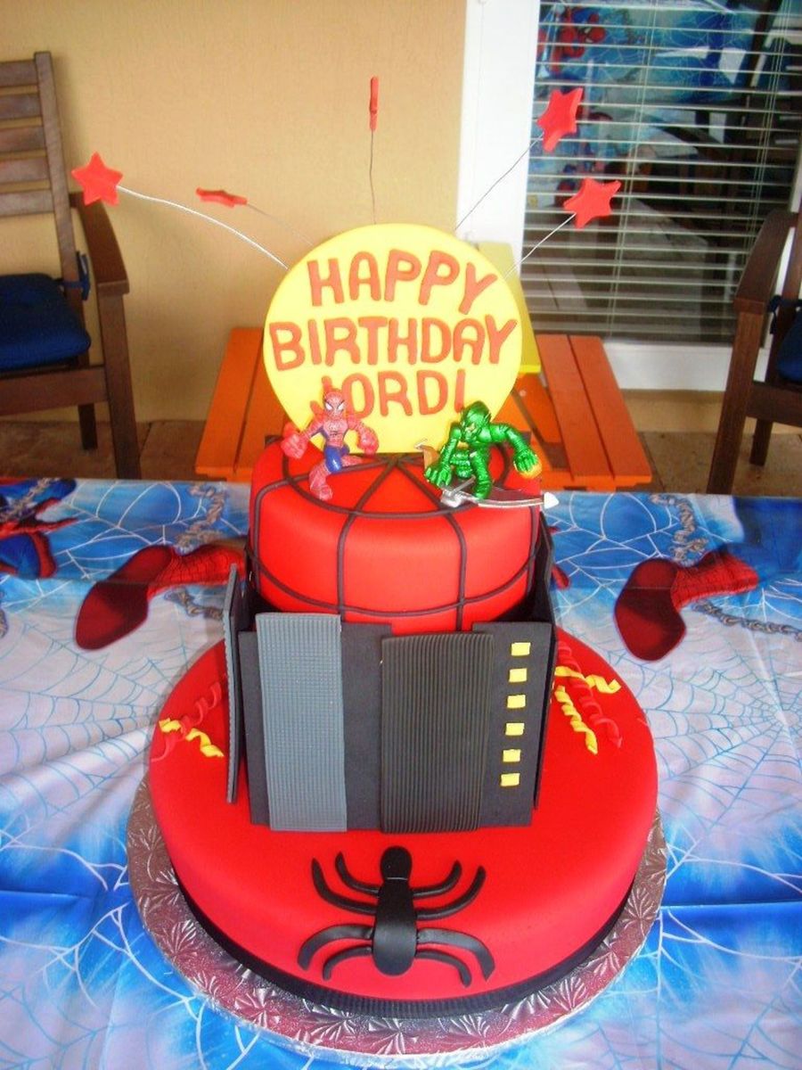 Spiderman! - CakeCentral.com