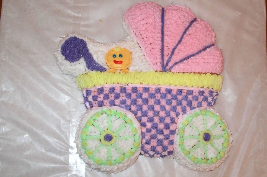 Baby Stroller Cake - CakeCentral.com