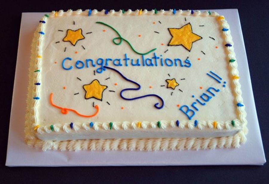 Congratulations Brian! - CakeCentral.com