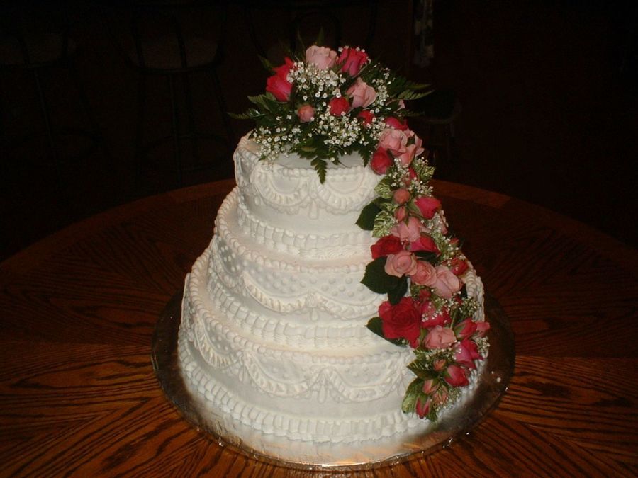 Cascading Roses - CakeCentral.com