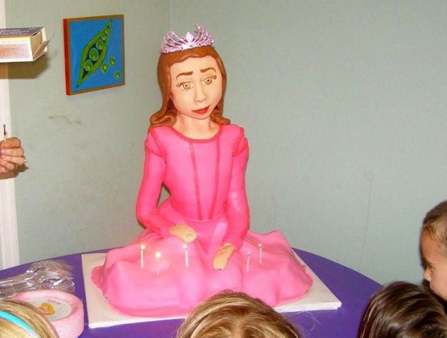 Life-Size Princess Cake!! - CakeCentral.com