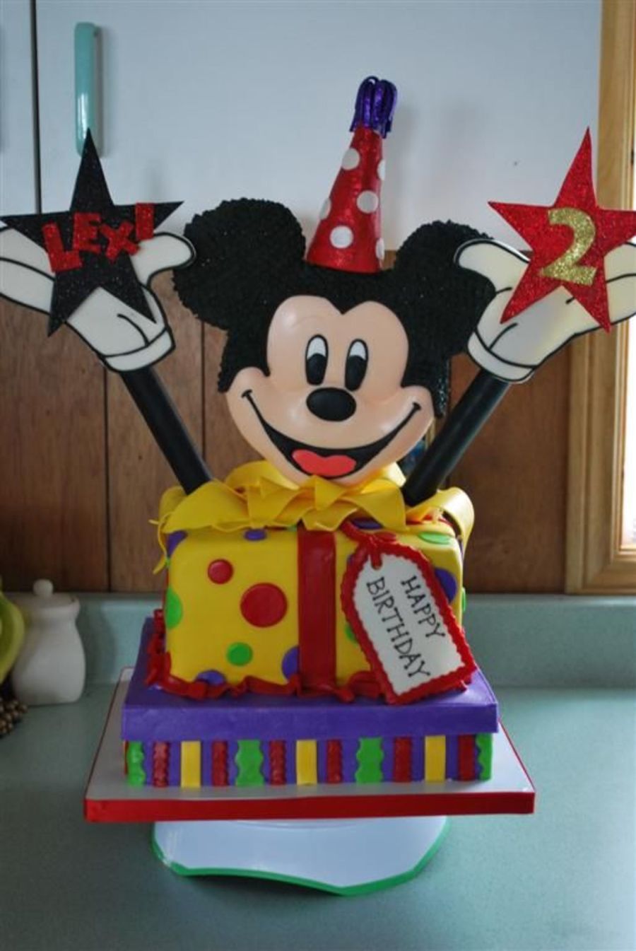 Mickey Surprise - CakeCentral.com