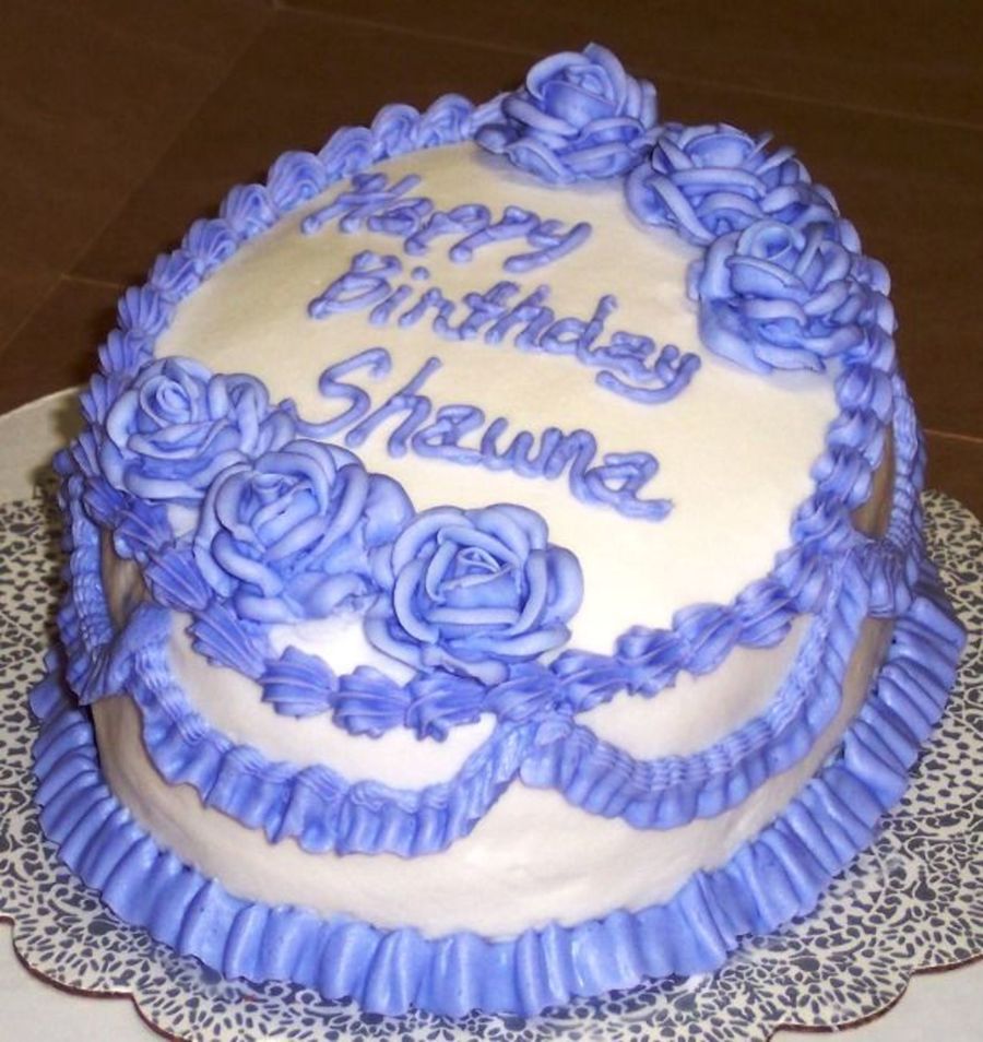 Shawna's Birthday Cake - CakeCentral.com