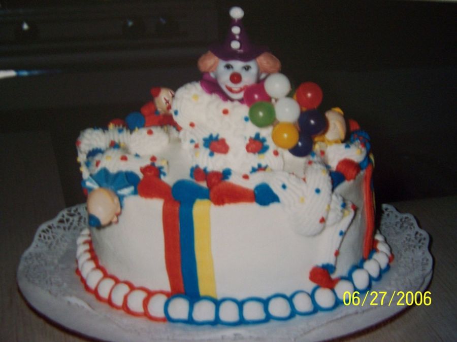Clown Cake - CakeCentral.com