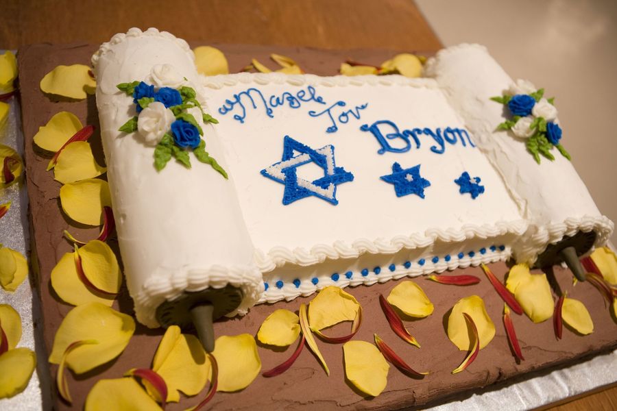 My Son's Bar Mitzvah Cake - CakeCentral.com