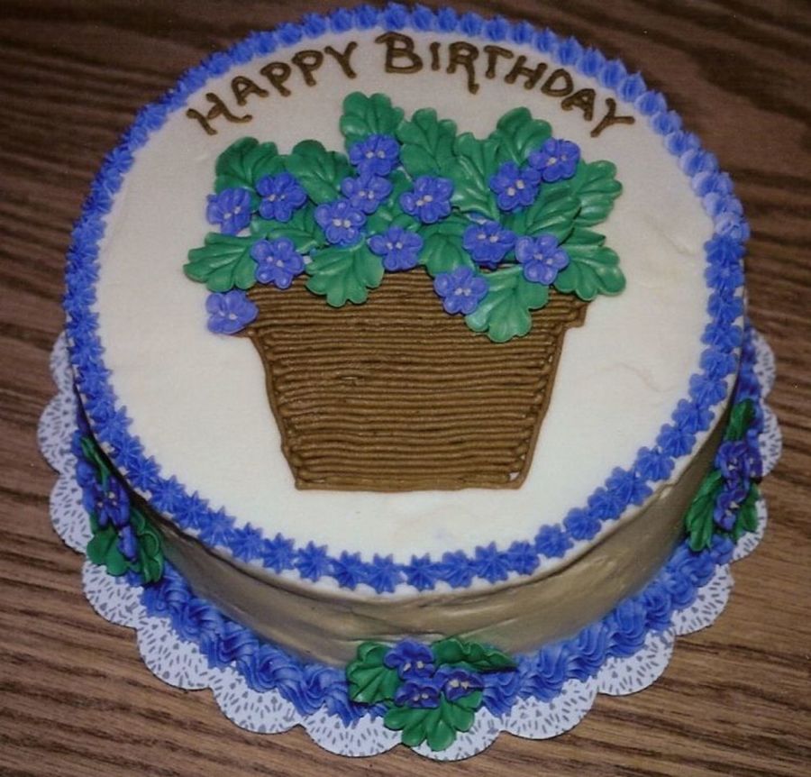 Violets - CakeCentral.com