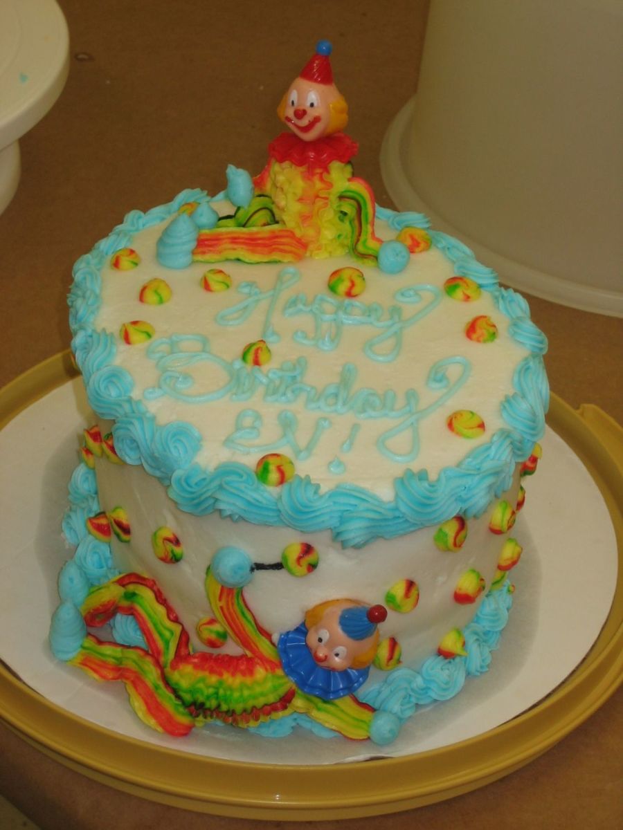 Clown Cake - CakeCentral.com