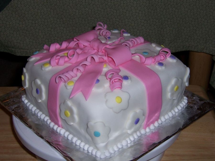 Gift Cake - CakeCentral.com