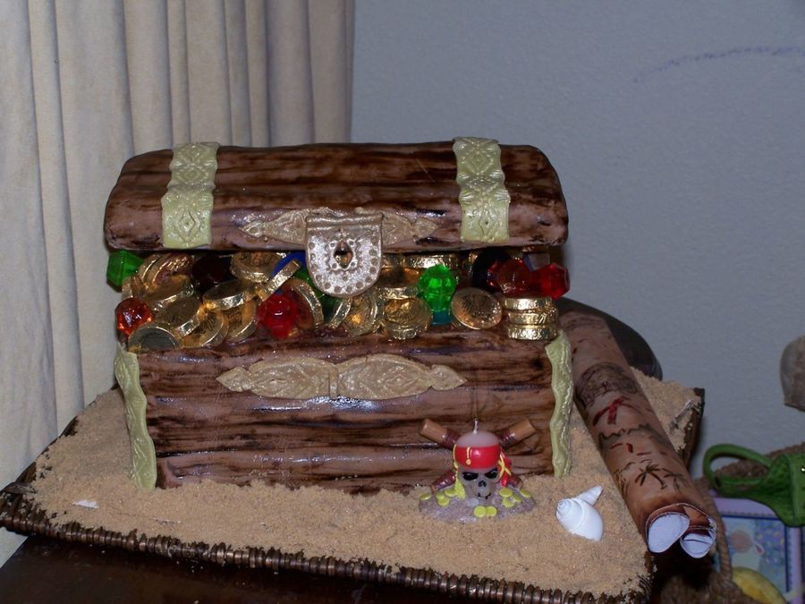 Treasure Chest Cake - CakeCentral.com