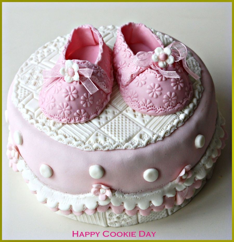 Baby Boots Cakes - CakeCentral.com