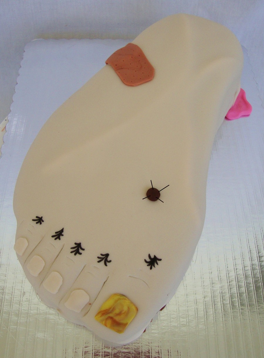 Franken-Foot - CakeCentral.com