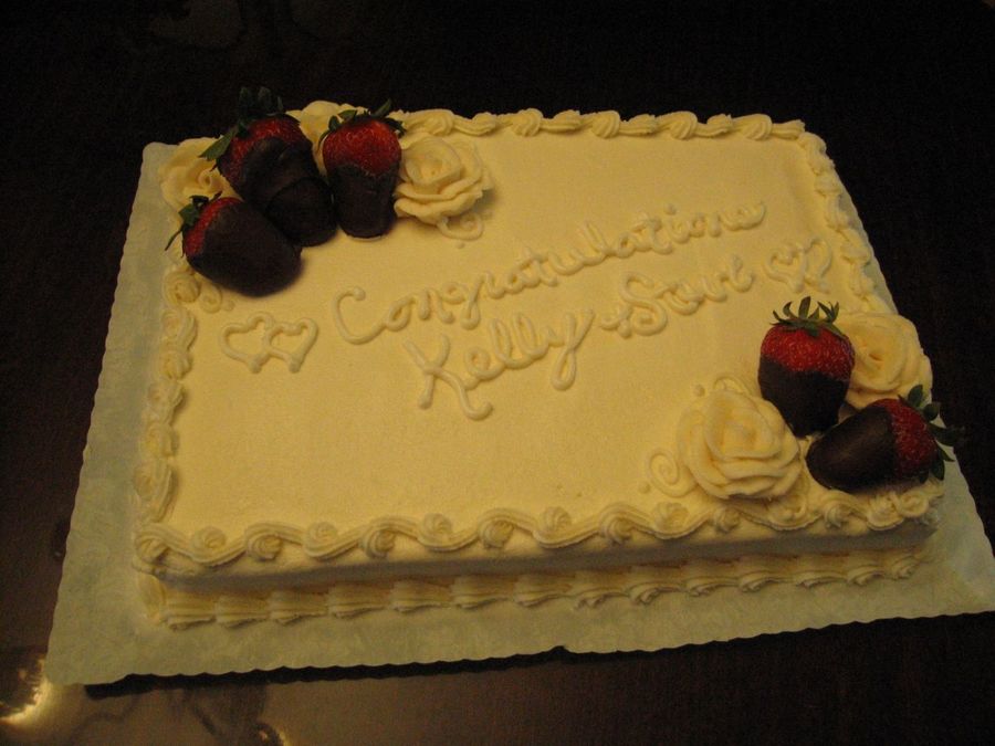 Strawberry Couples Shower - CakeCentral.com