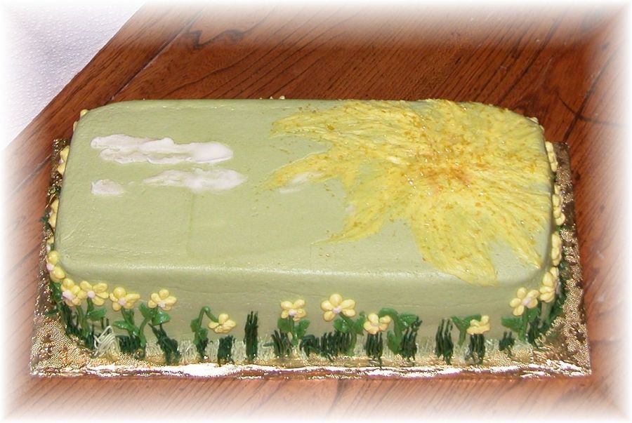 Spring Sprung - CakeCentral.com