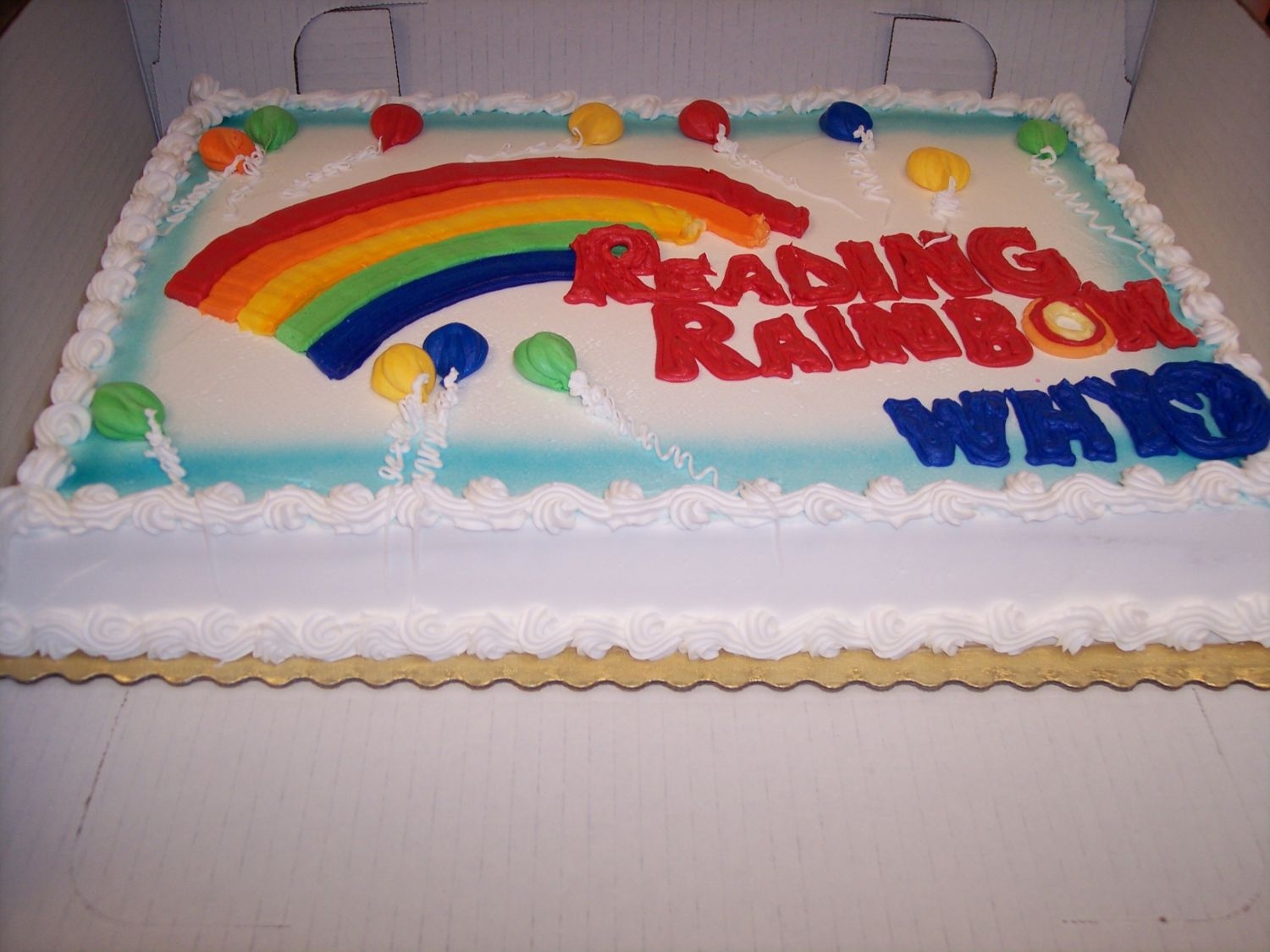 Reading Rainbow - CakeCentral.com
