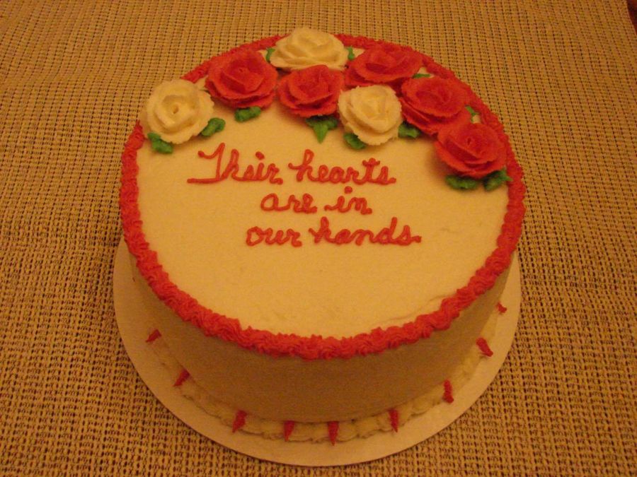 Hearts Are In Our Hands - CakeCentral.com