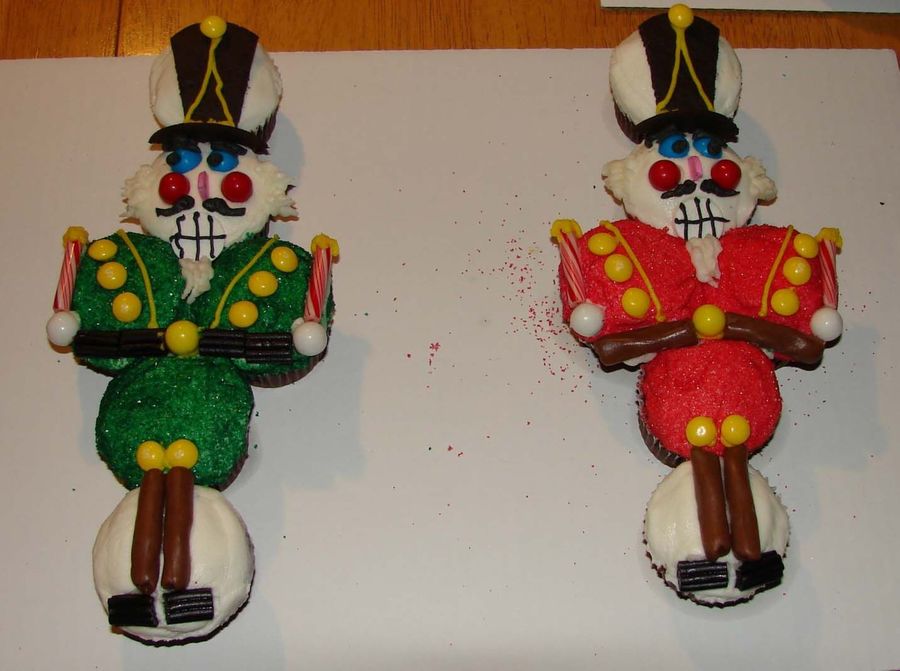 Nutcracker Cupcakes - CakeCentral.com