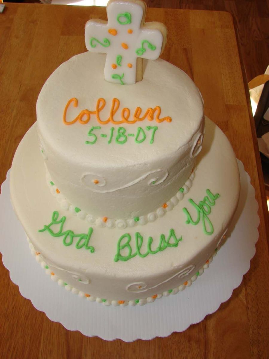 Colleen's Confirmation - CakeCentral.com