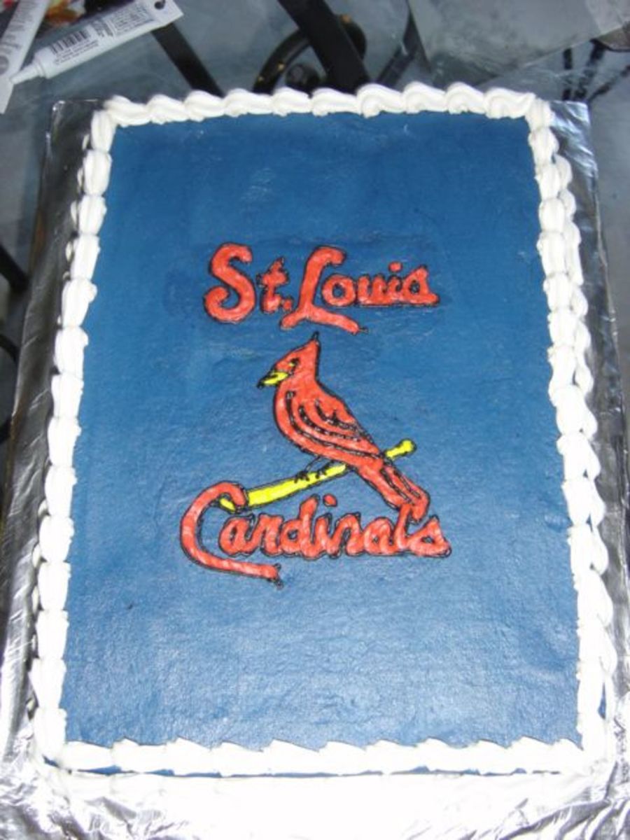 Cardinals Cake - CakeCentral.com
