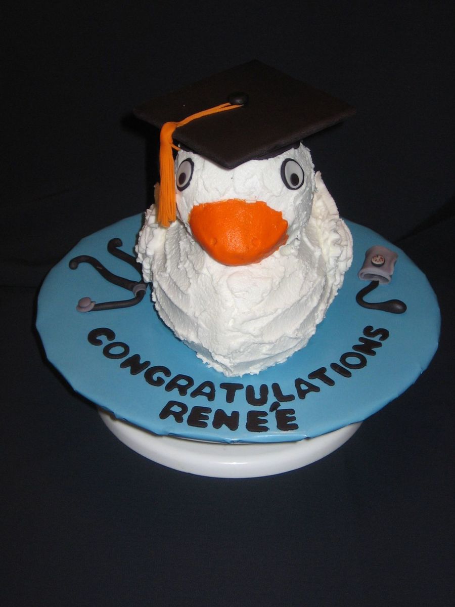 Renee's Graduation Duck - CakeCentral.com