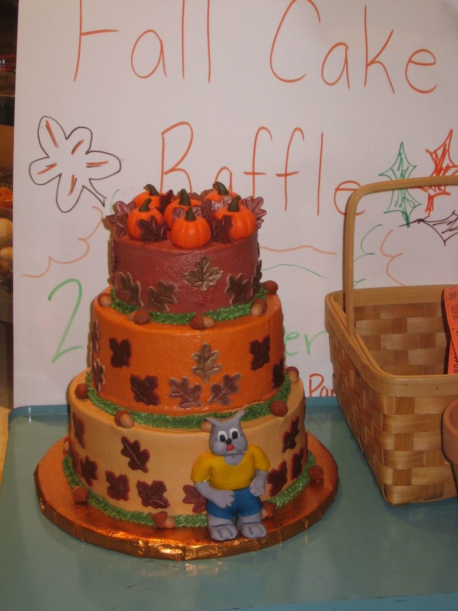 Spooktacular Raffle Cake - CakeCentral.com