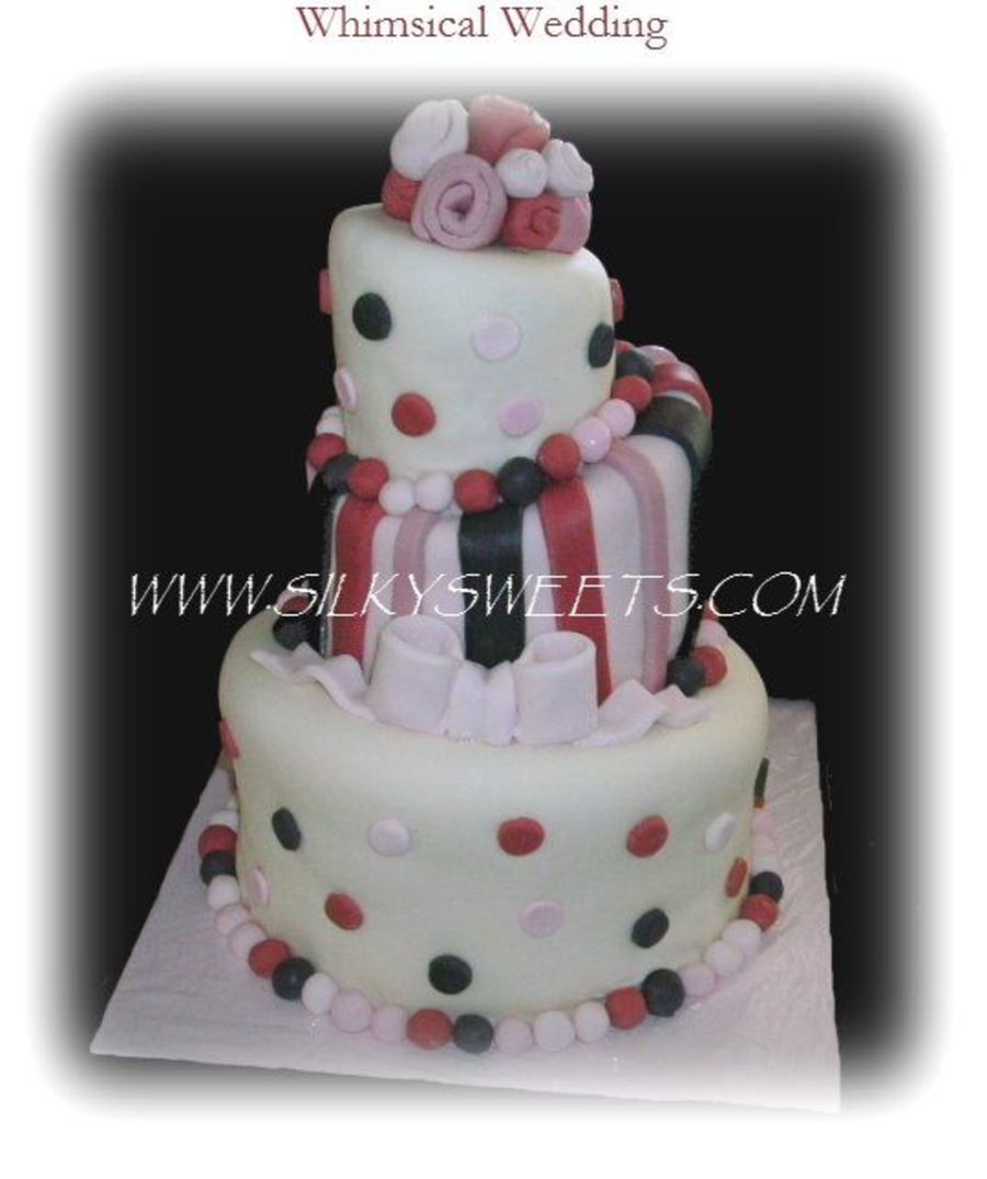 Whimsical Wedding - CakeCentral.com