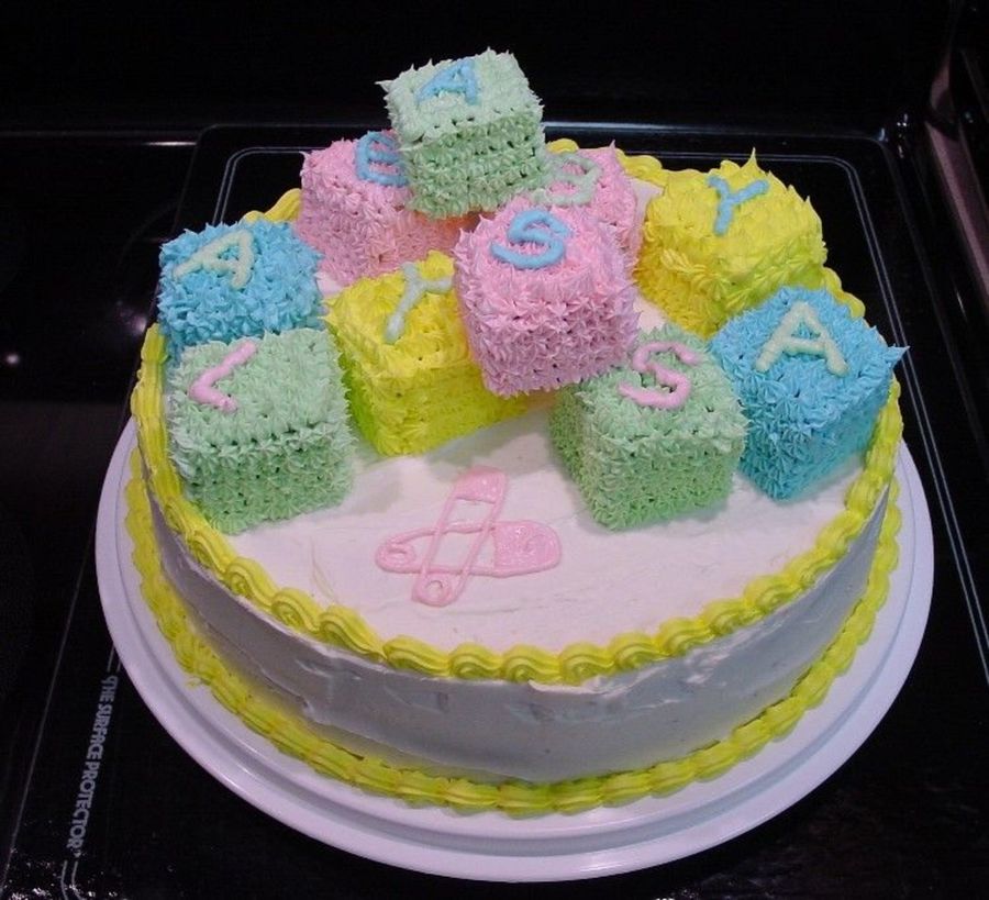 Baby Blocks - CakeCentral.com