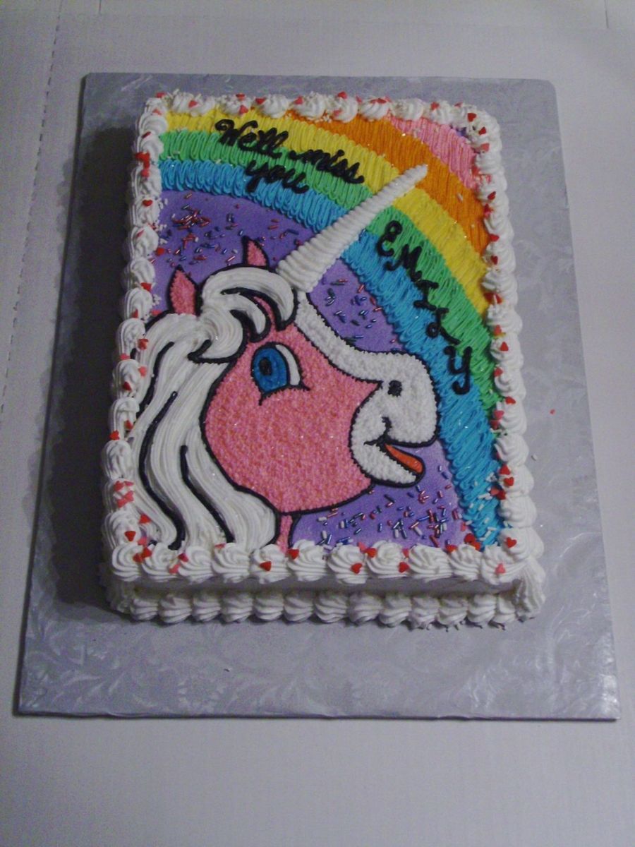 Unicorn Goodbye - CakeCentral.com