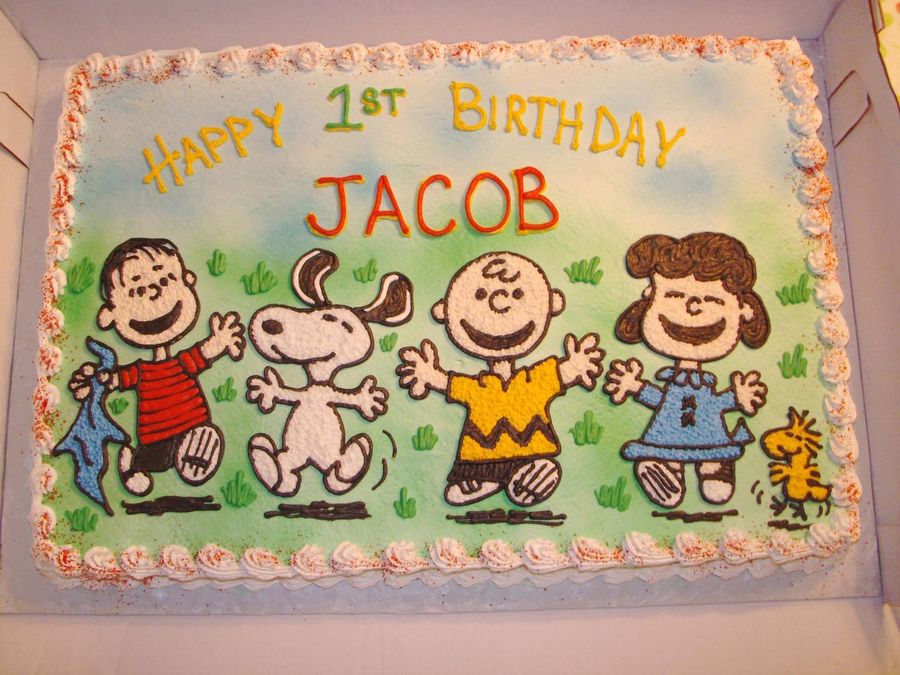 Peanuts Birthday - CakeCentral.com
