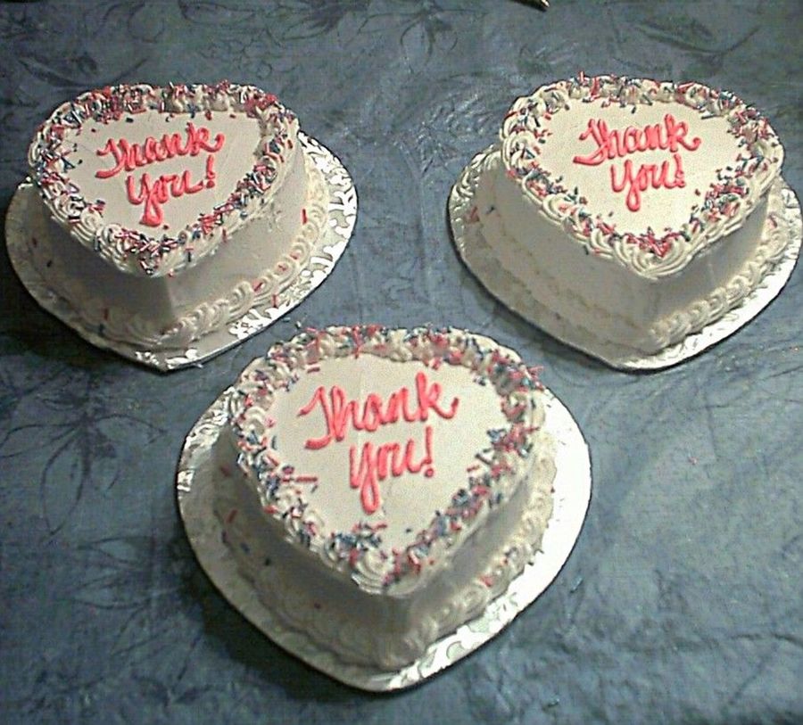 Thank You Cakes - CakeCentral.com