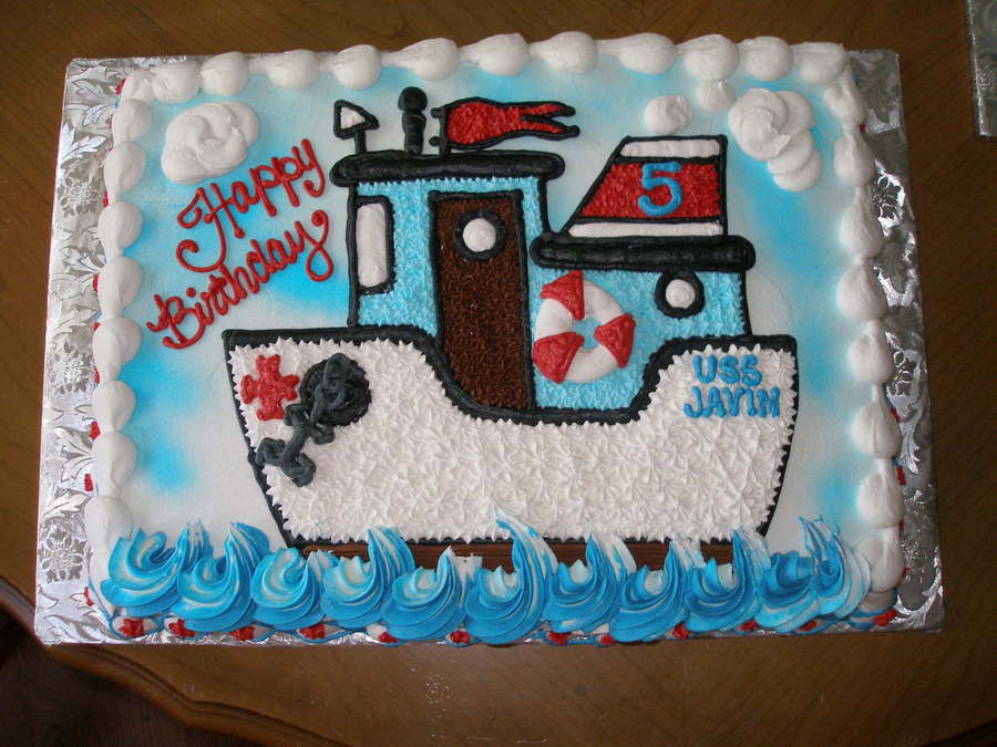 Coast Guard Bday - CakeCentral.com