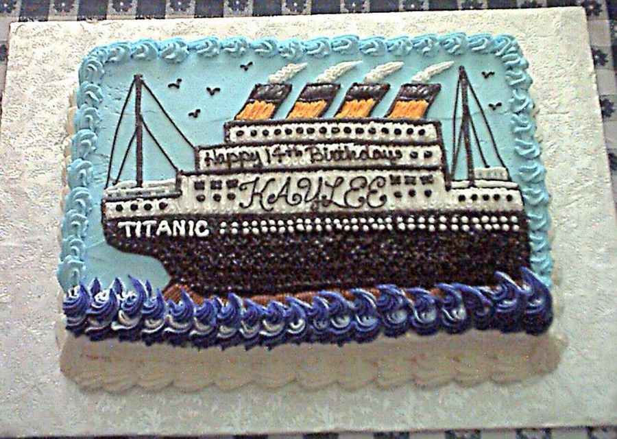 Titanic Birthday - CakeCentral.com